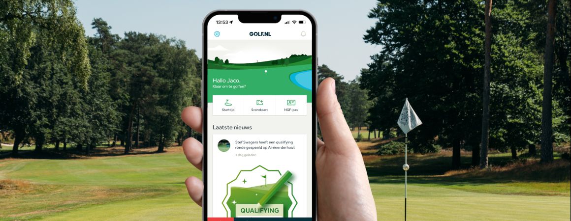 De website GOLF.NL, het magazine en social media - NGF